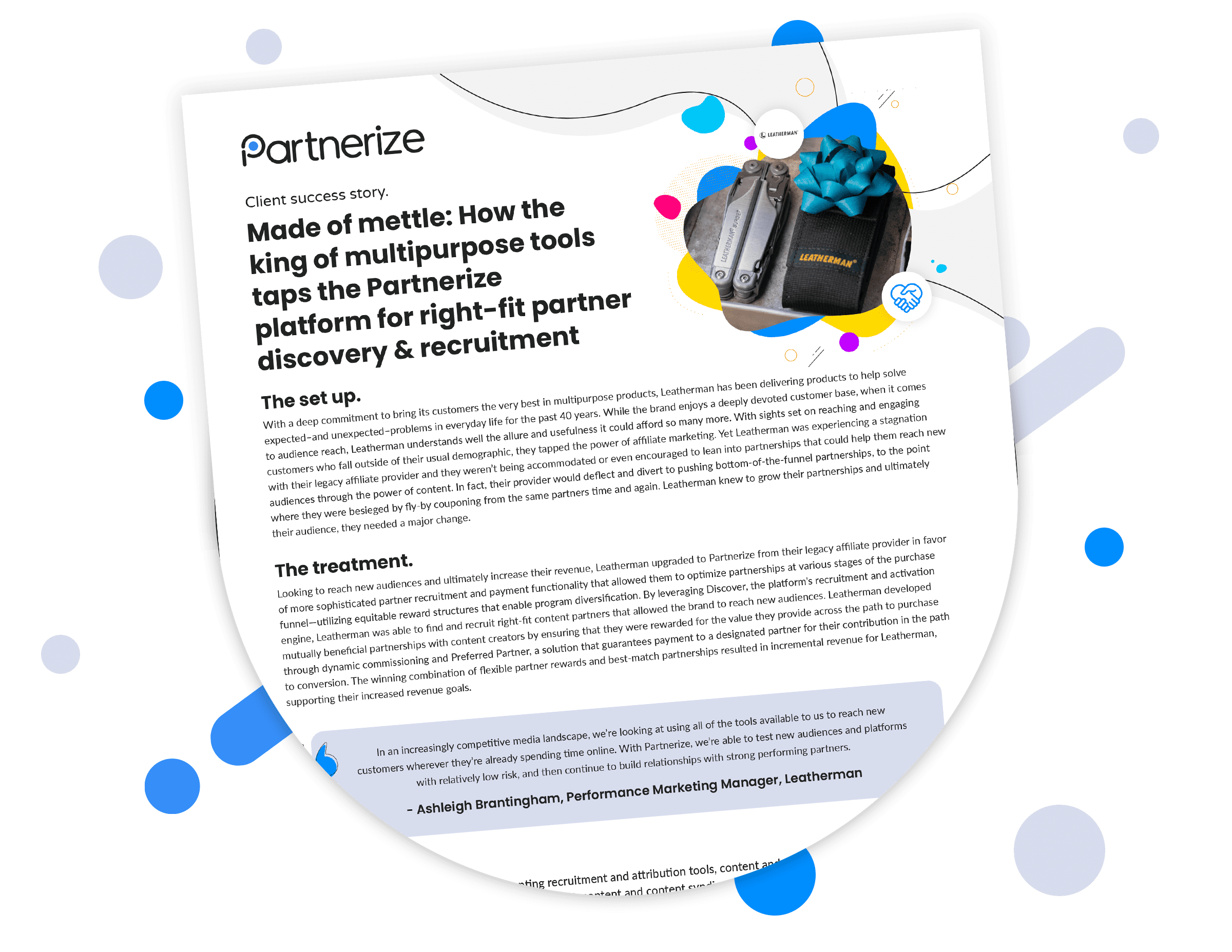 [Case Study] Made of Mettle: How the King of Multipurpose Tools Taps the Partnerize Platform for ...